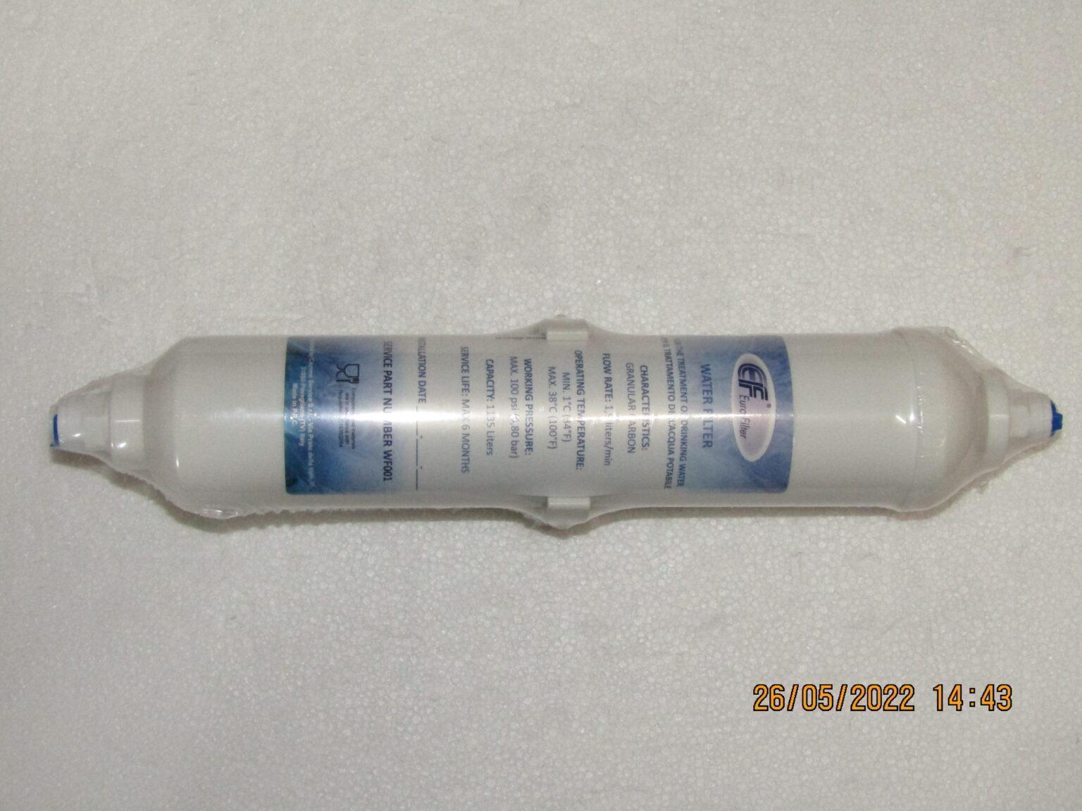 Univerzalni vodni filter za ameriški hladilnik, tip WF001, 1135 litrov ...